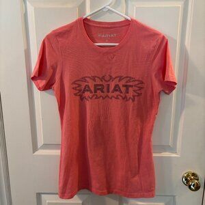 Ariat | Tops | Ariat Womens Stitch Graphic Short Sleeve Casual Shirt ...